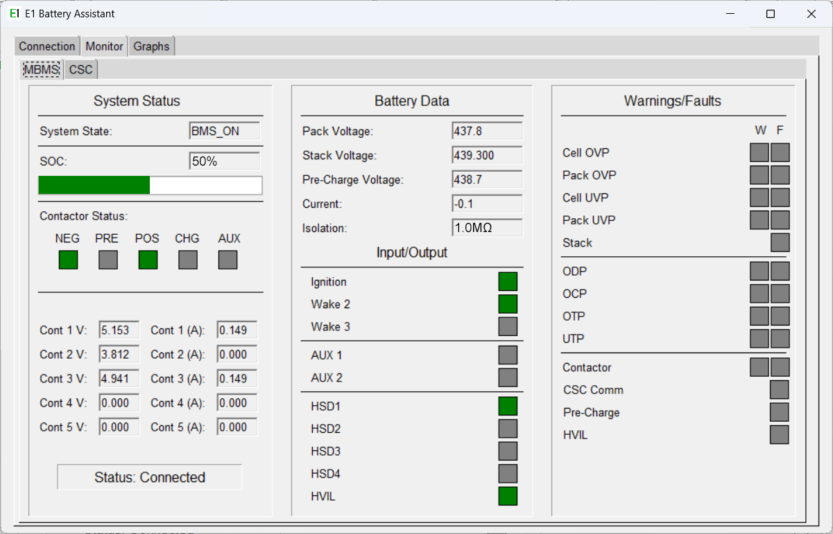 High Voltage BMS — Embedded One