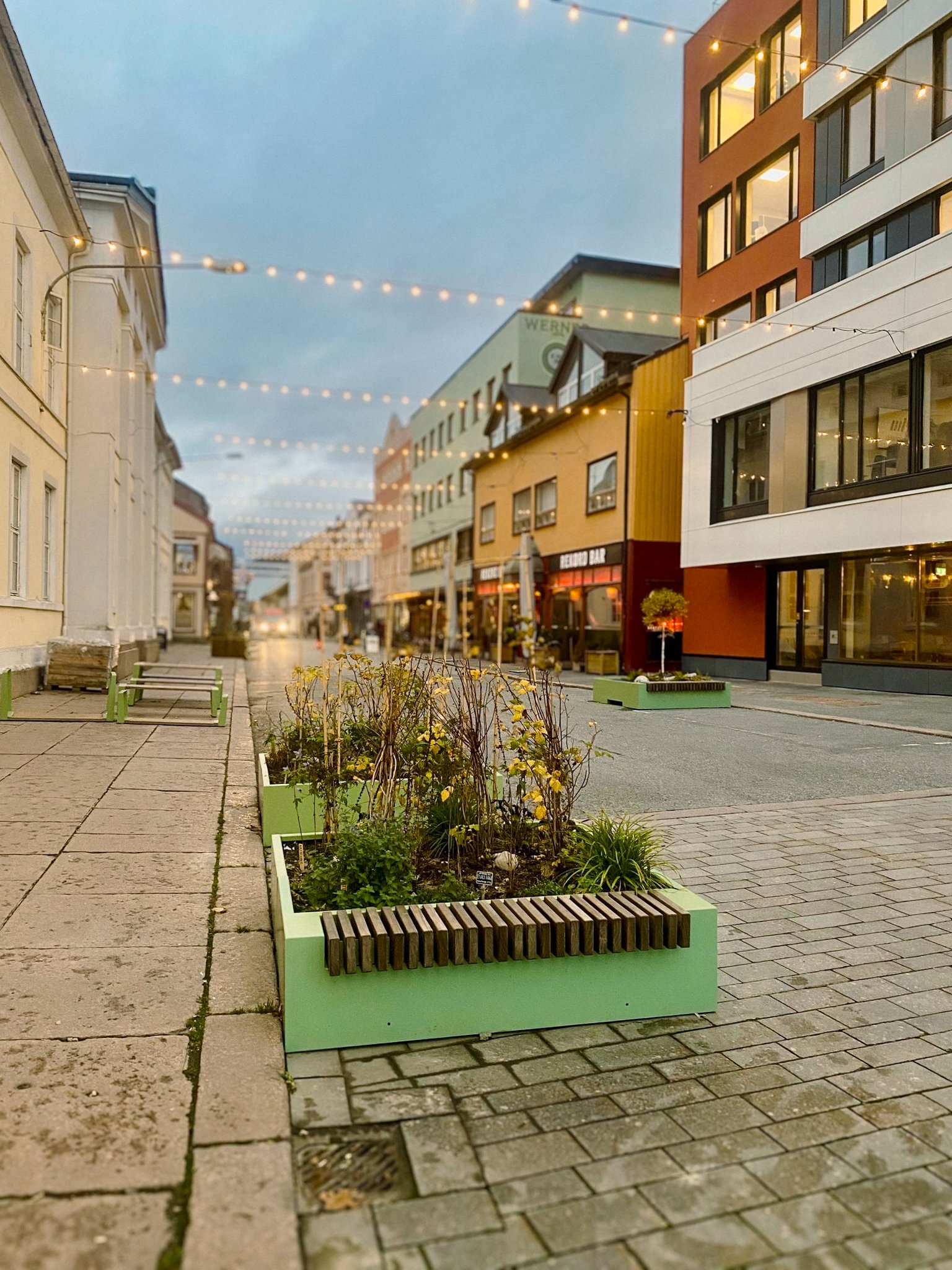 Tollbugata, Drammen — Park & Bymøbler