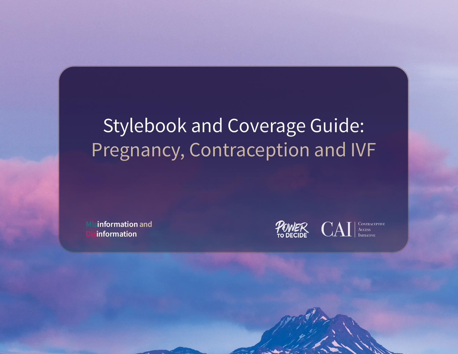Coverage Guide on Pregnancy, Contraception and IVF