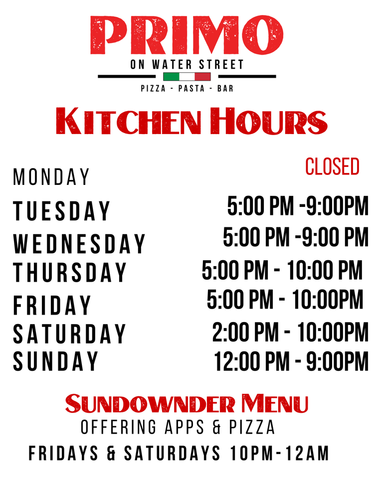 Primo on Water Street | Fall River