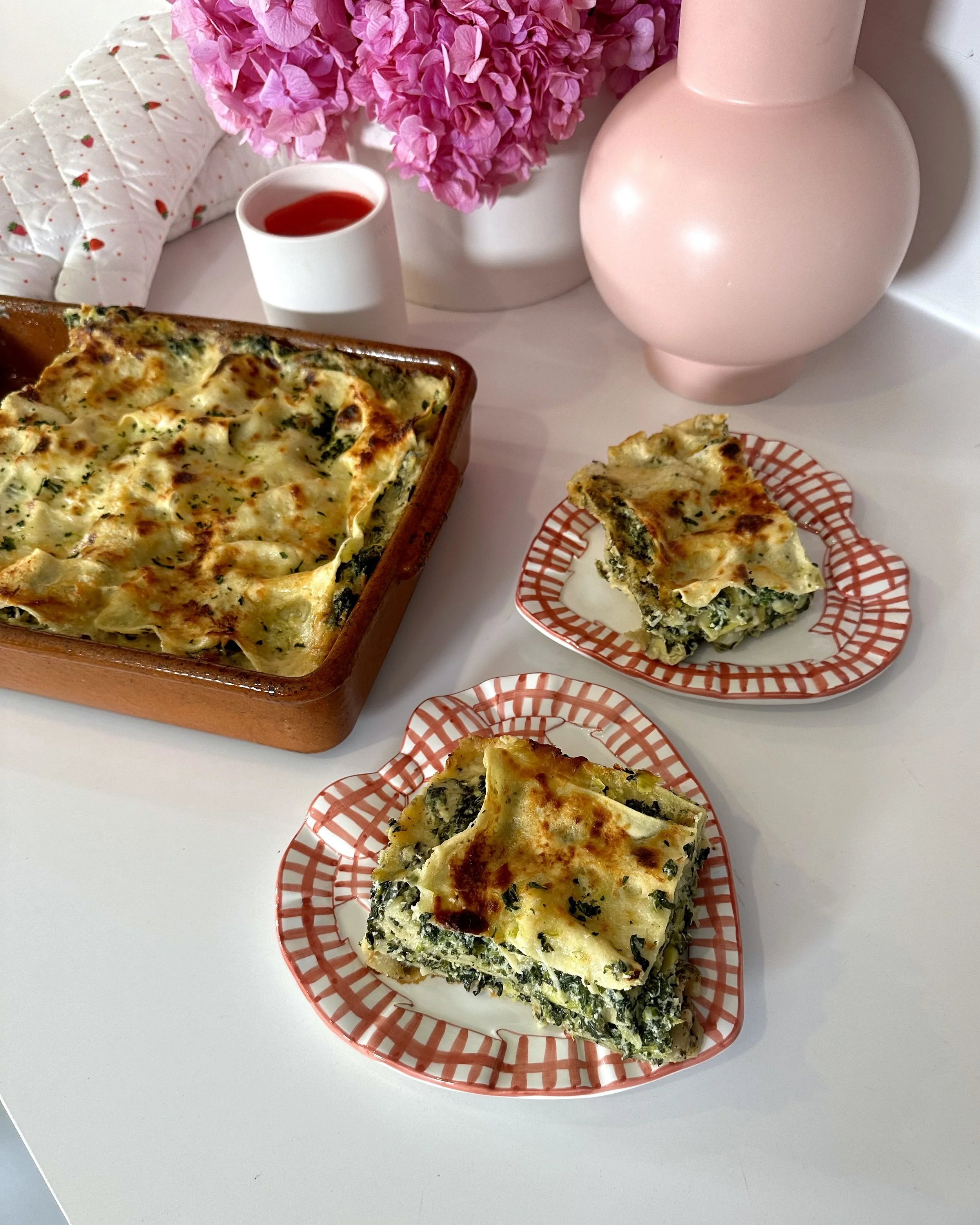 Spinach Artichoke Lasagna — Kit Keenan