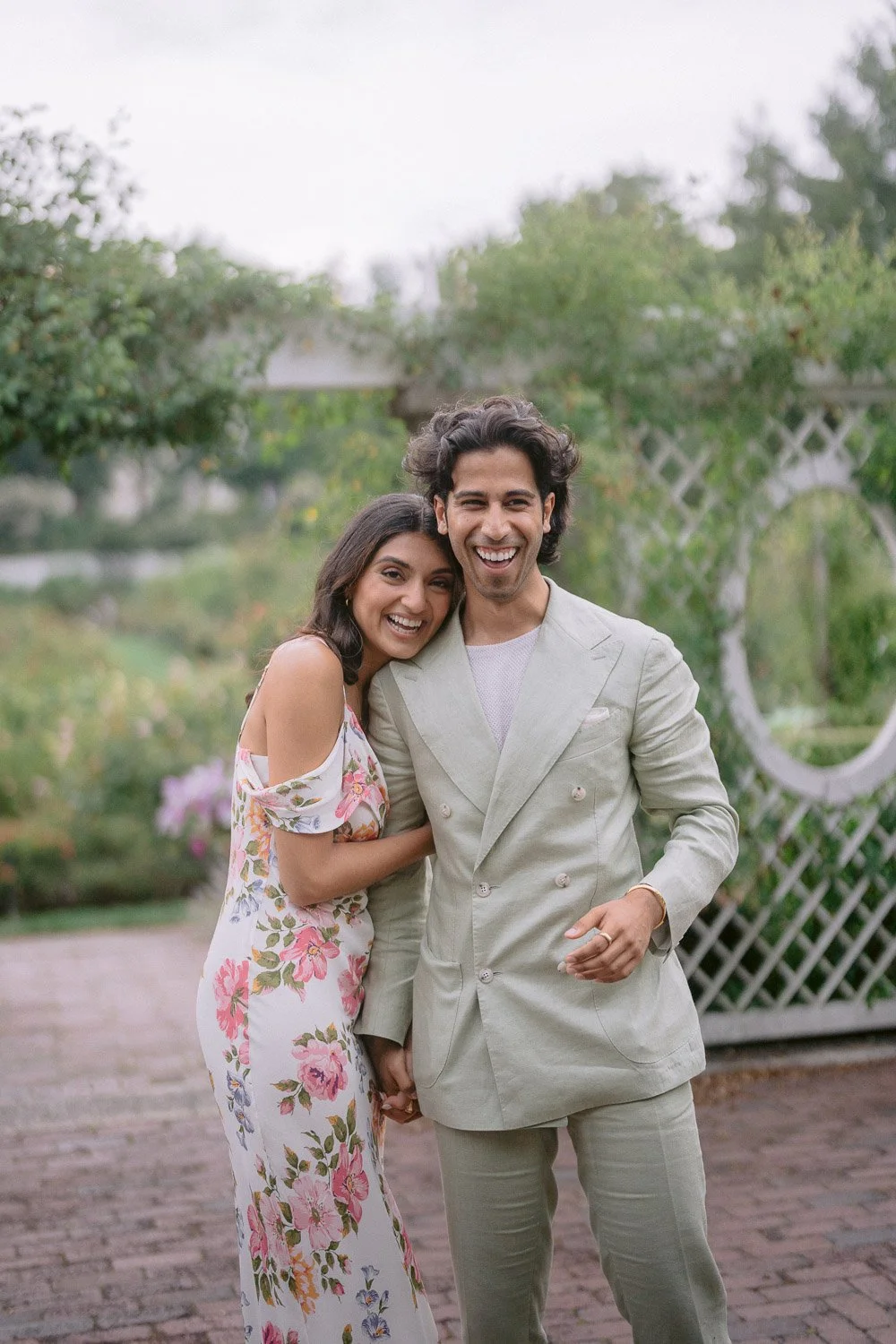 Priya's surprise proposal at Brooklyn Botanical Garden in Brooklyn New ...