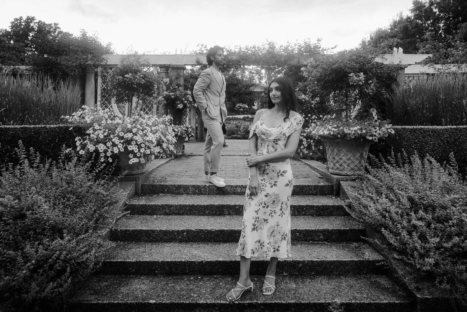 Priya's surprise proposal at Brooklyn Botanical Garden in Brooklyn New ...