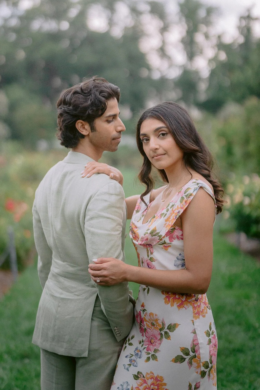 Priya's surprise proposal at Brooklyn Botanical Garden in Brooklyn New ...