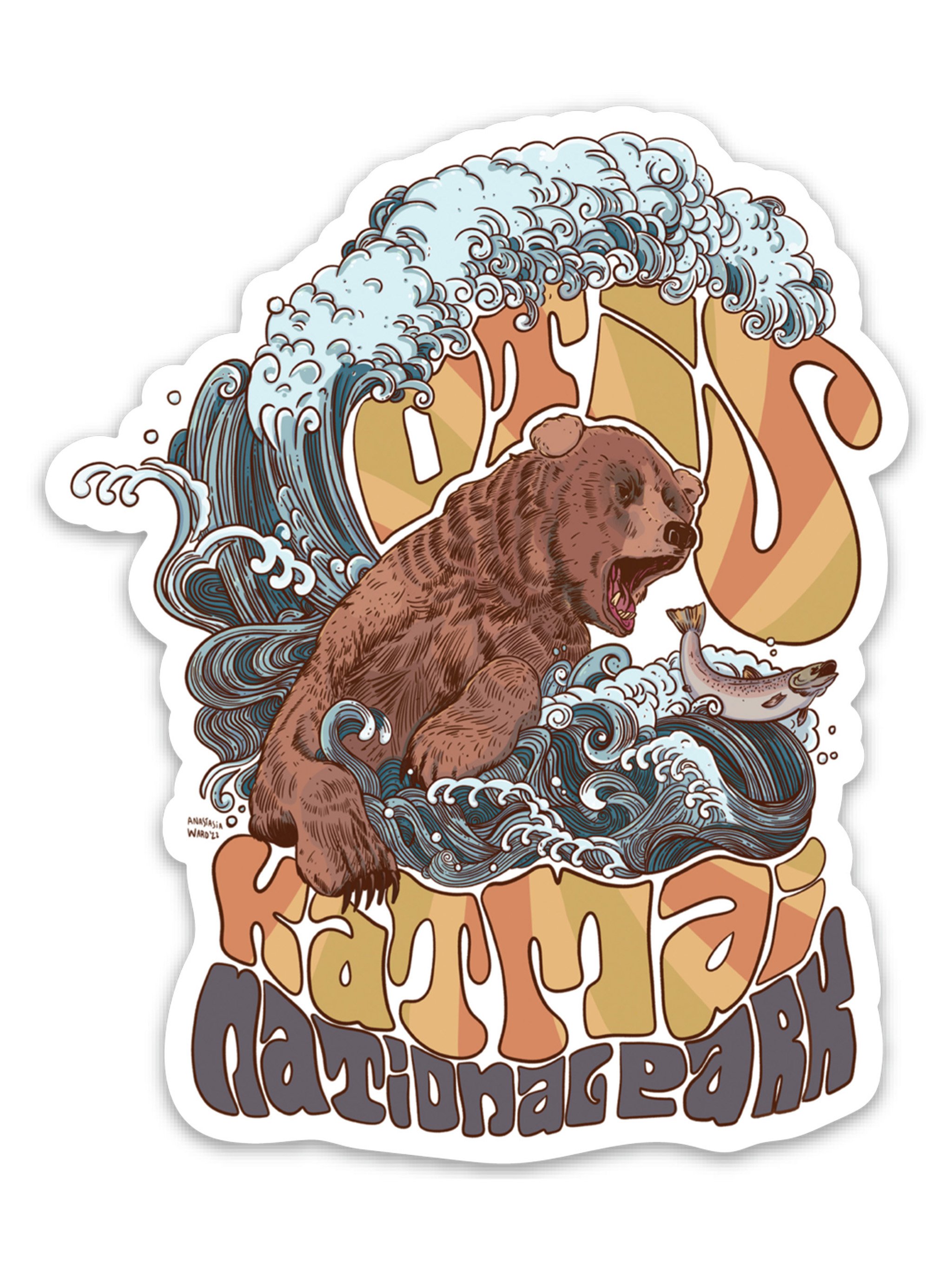 2024 Fat Bear Week I Voted Pin — Katmai Conservancy