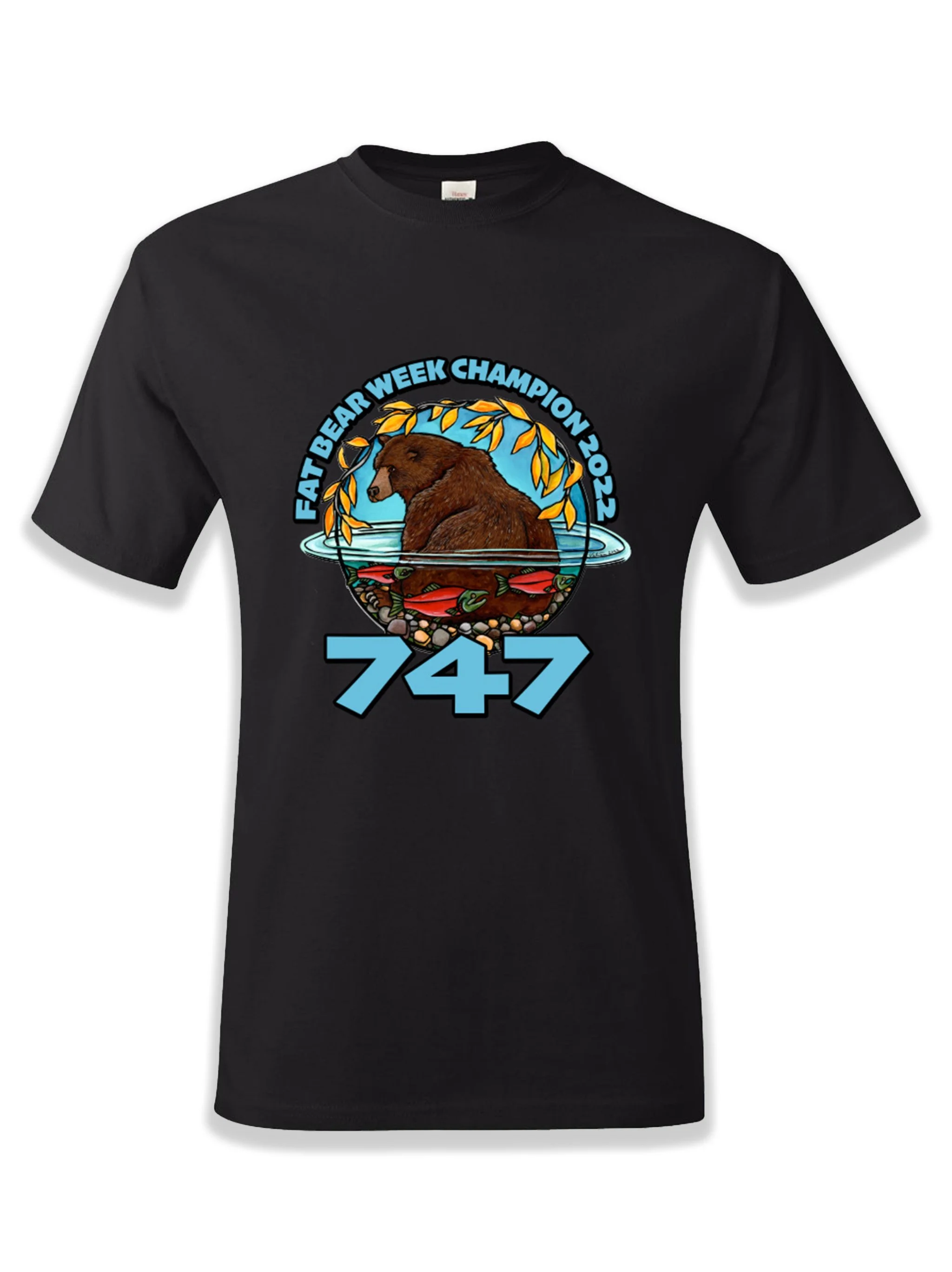 Limited Edition 2021 Fat Bear Champ T-shirt — Katmai Conservancy