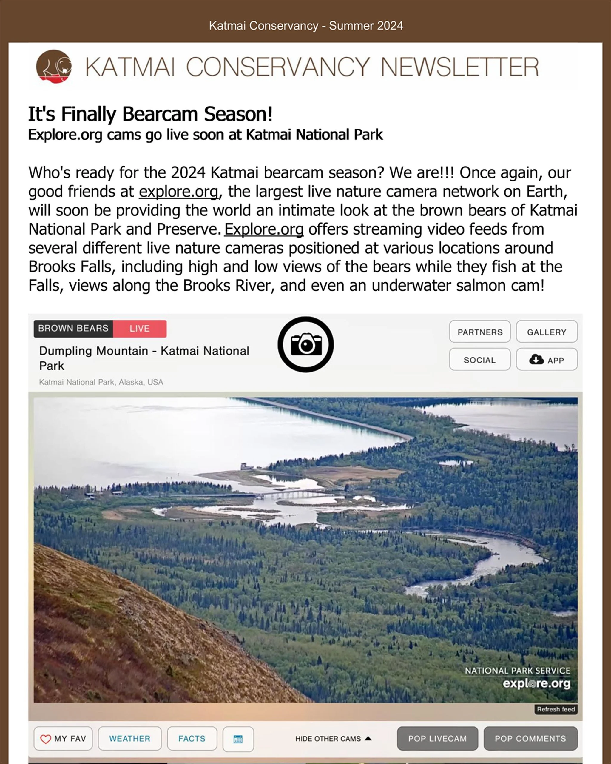 Newsletter — Katmai Conservancy