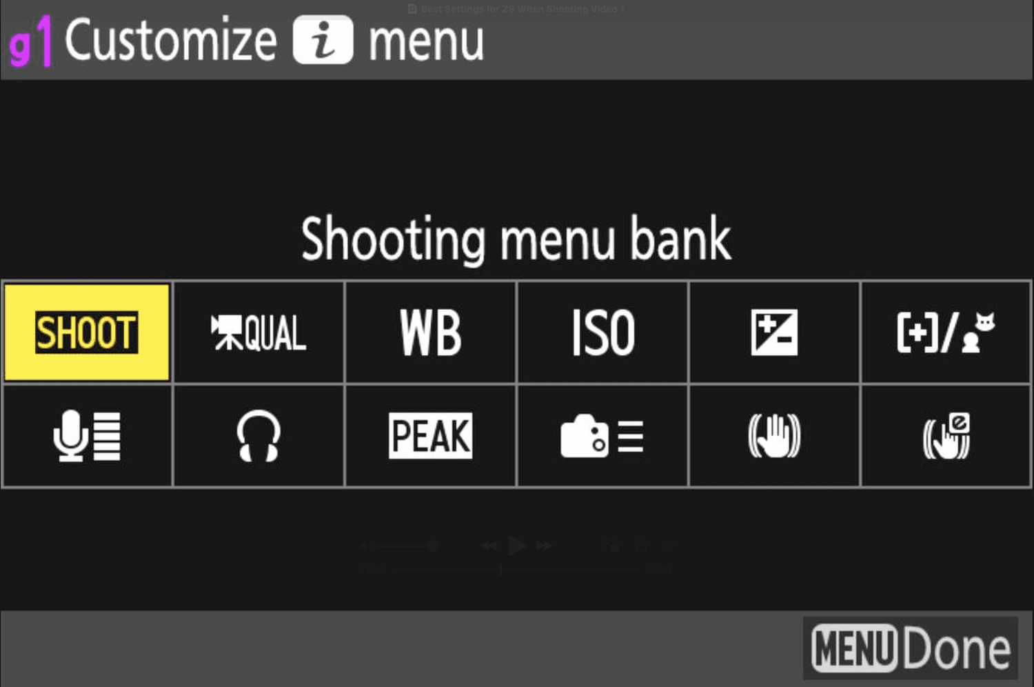 How to Set Up and Optimize Your Nikon Z8 for Video: A Step-by-Step ...