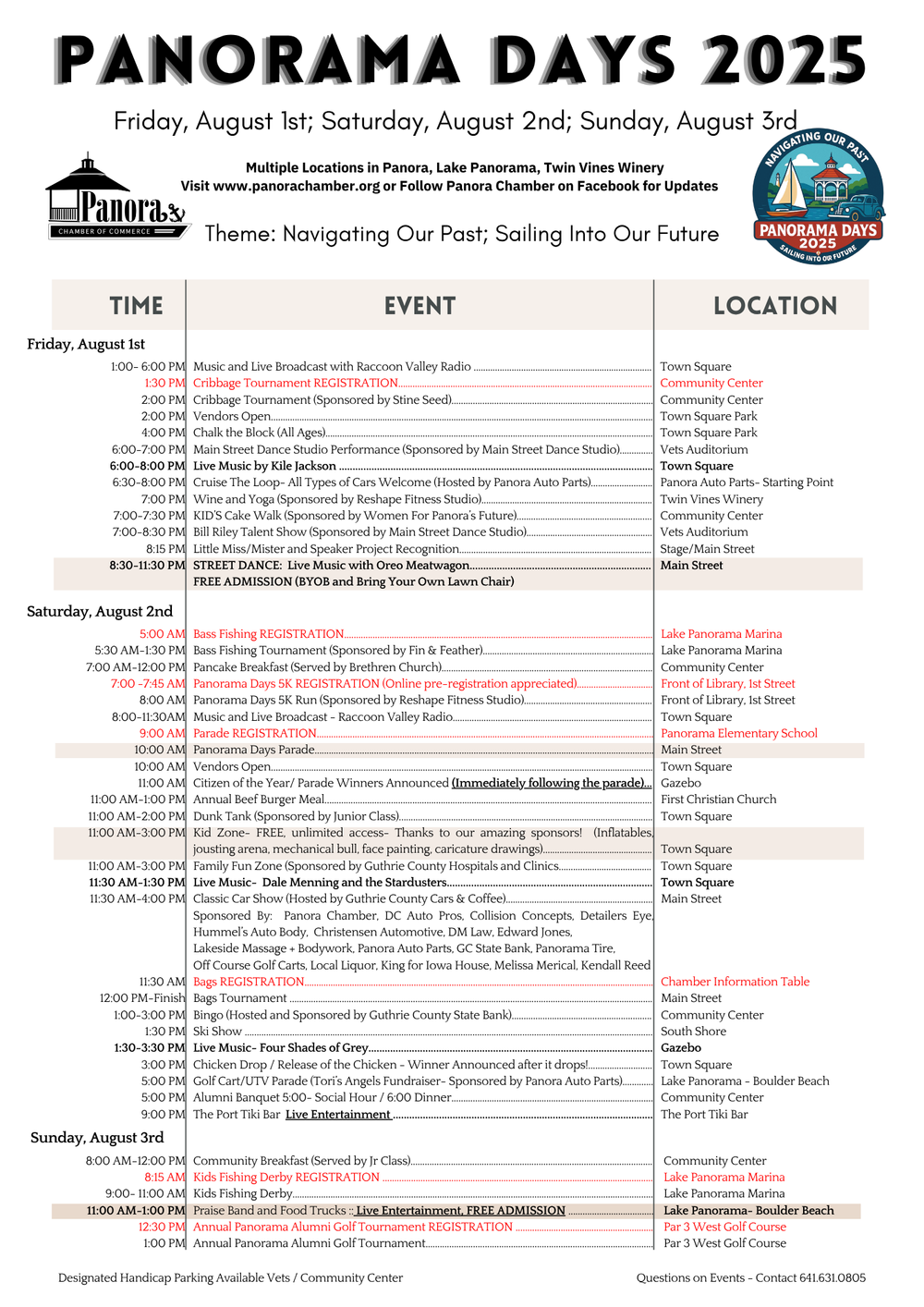 Panorama Days — Panora Chamber