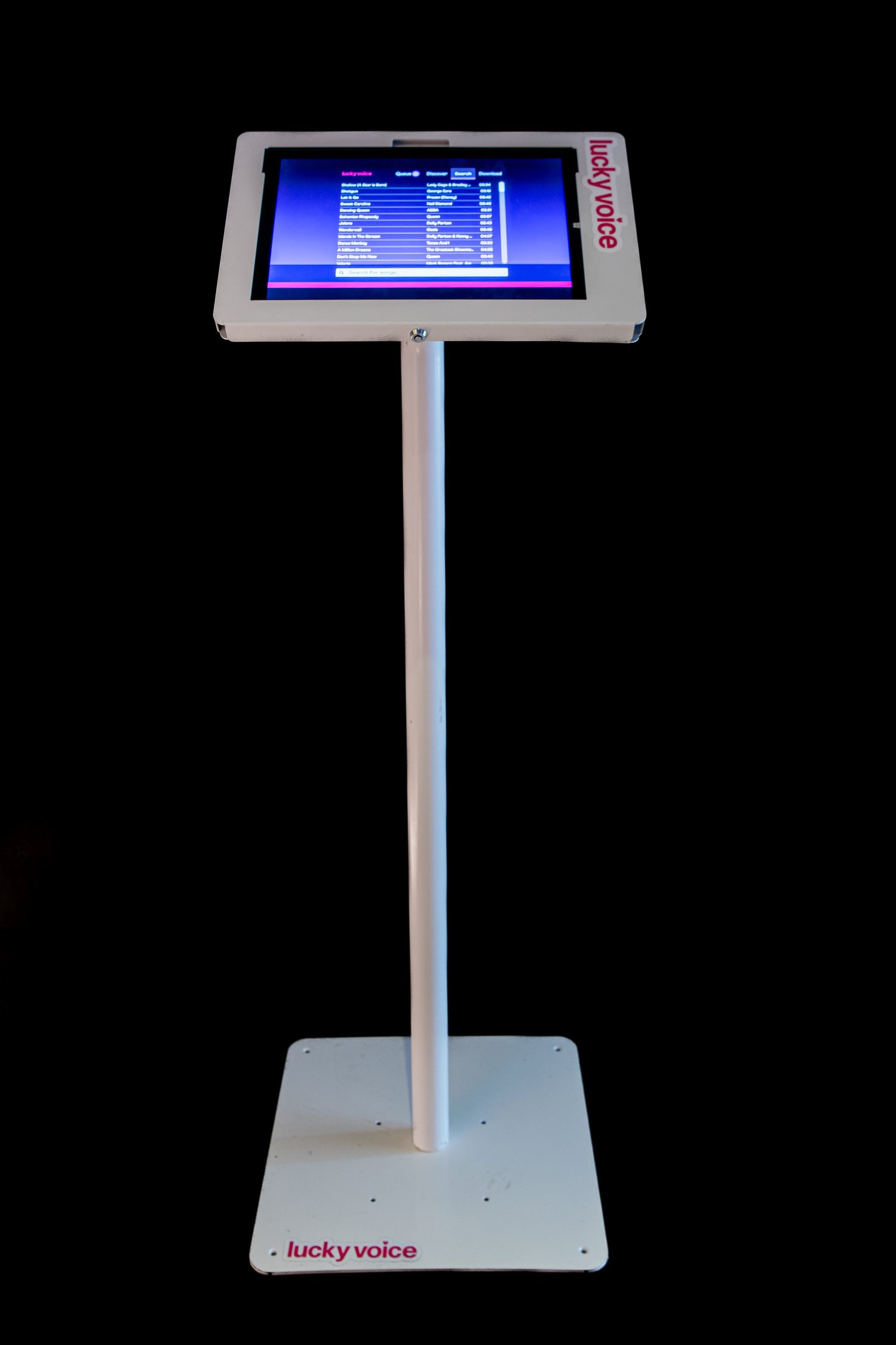 Portable Karaoke Singing Tablet For Business | Lucky Voice