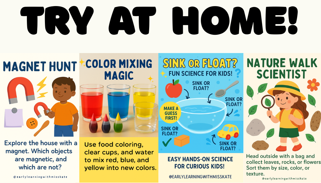 10 Free & Easy Science Experiments for Curious Kids — Early Learning ...