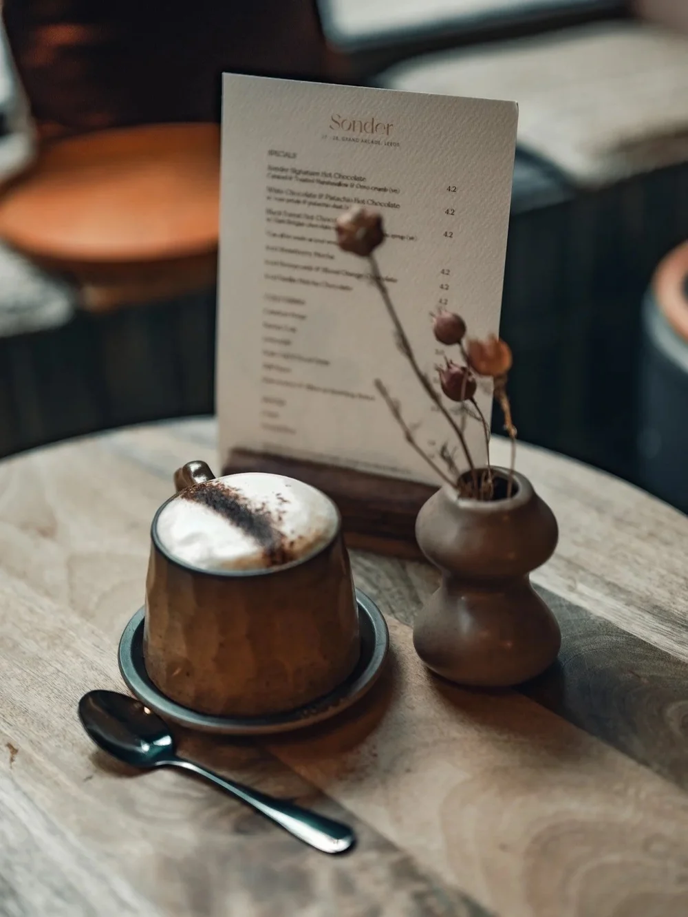 menu — Sonder