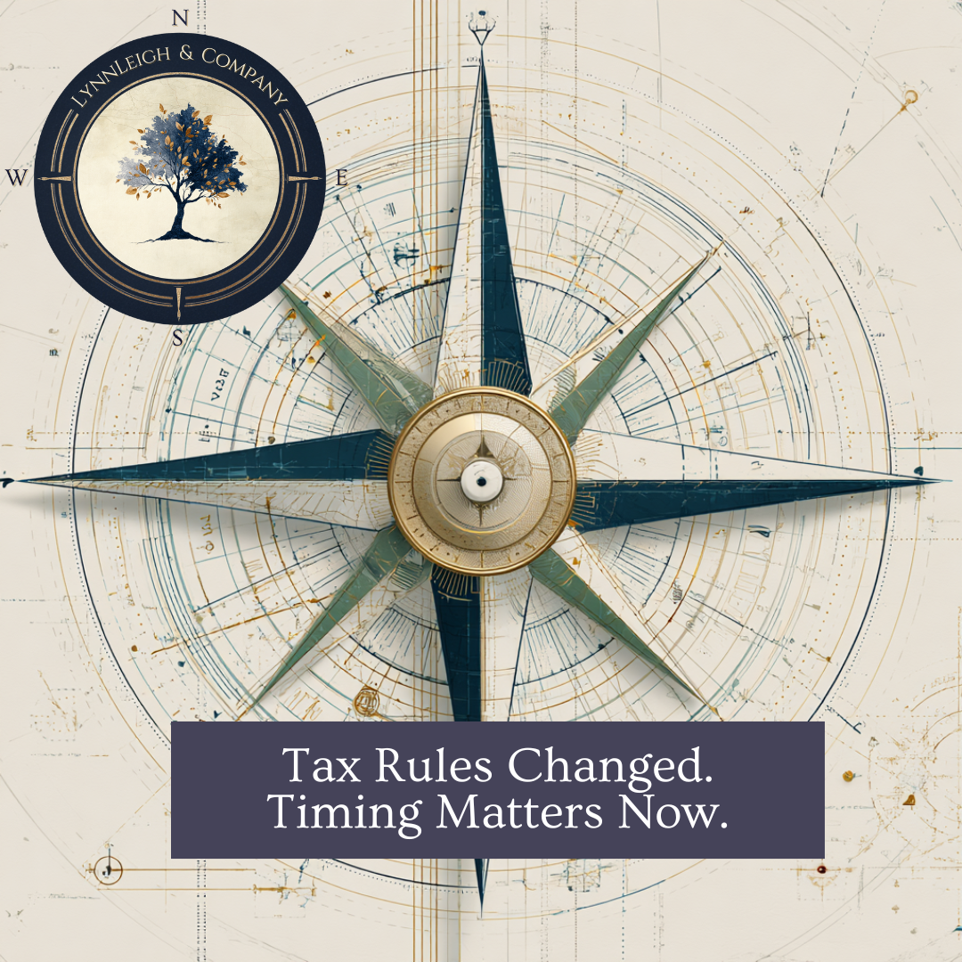 Why Timing Matters More After a Banner Year — LynnLeigh & Company, LLC