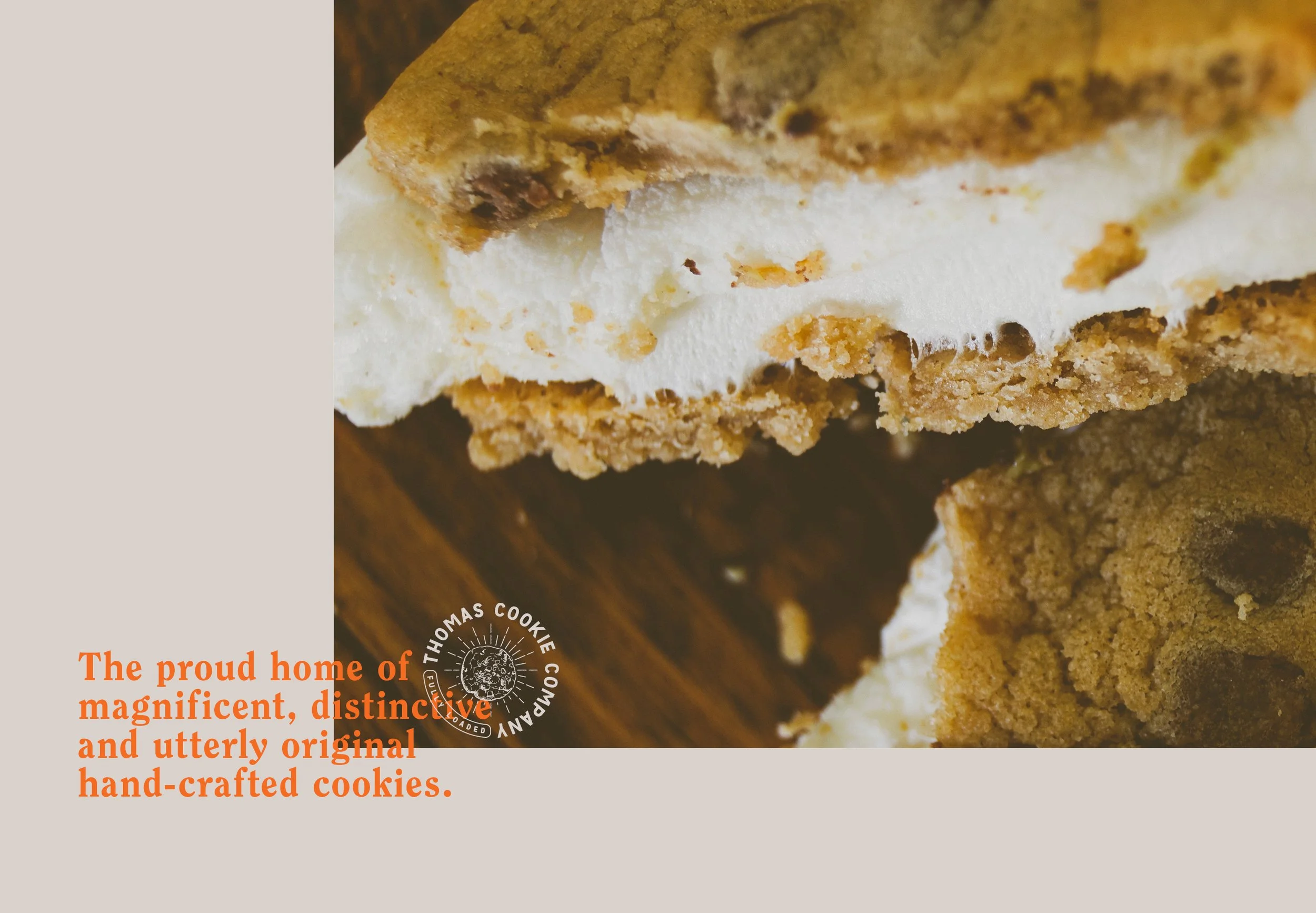 Proud to Present: a bold, characterful brand for Thomas Cookie Co ...