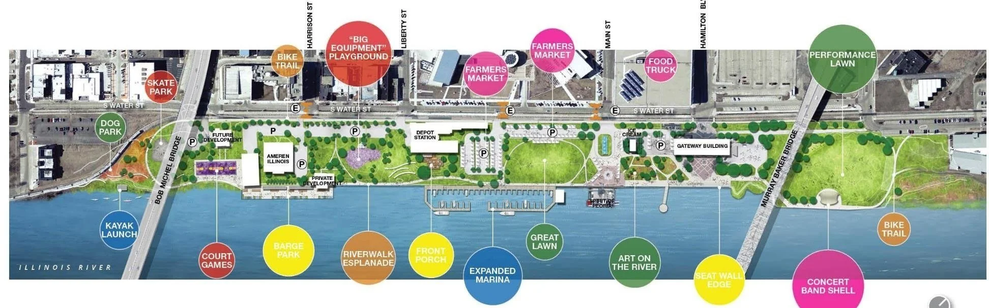 Peoria Riverfront Master Plan — TERRA Landscape Architecture