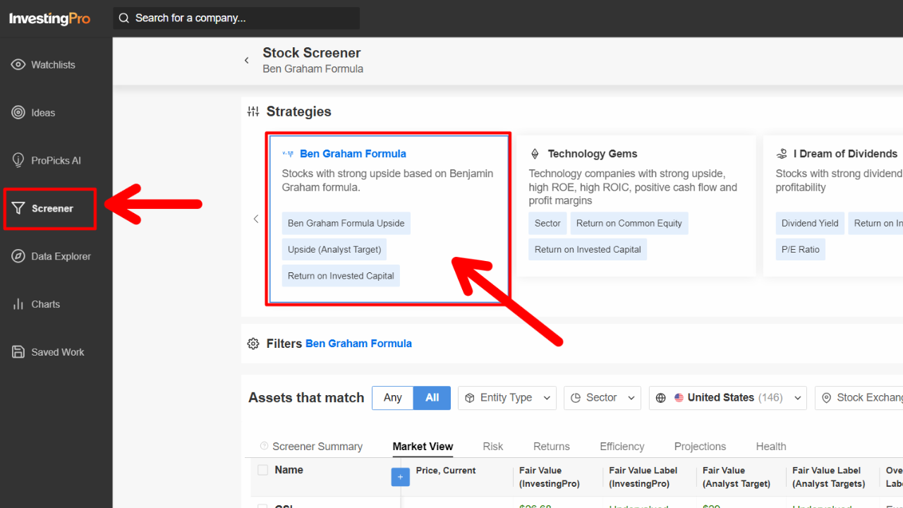 Investing with the Benjamin Graham Formula: Screen Undervalued Stocks ...