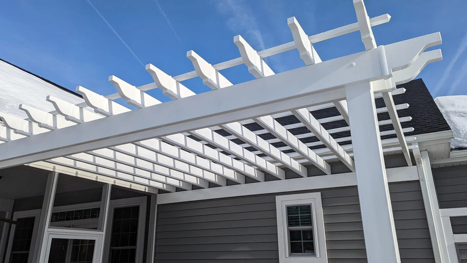 PVC Arbors & Pergolas — Sussex Fence