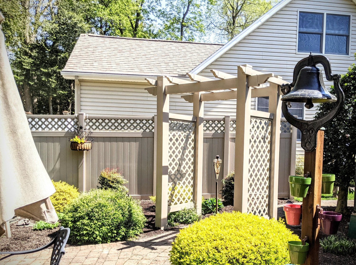 PVC Arbors & Pergolas — Sussex Fence