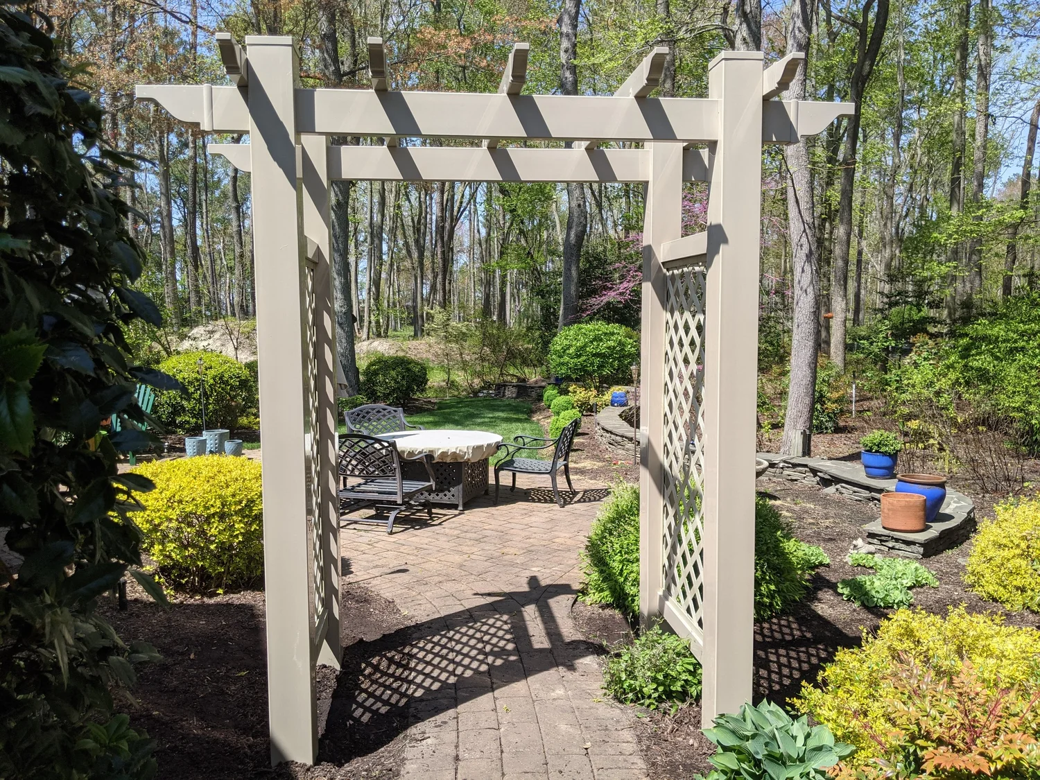 PVC Arbors & Pergolas — Sussex Fence