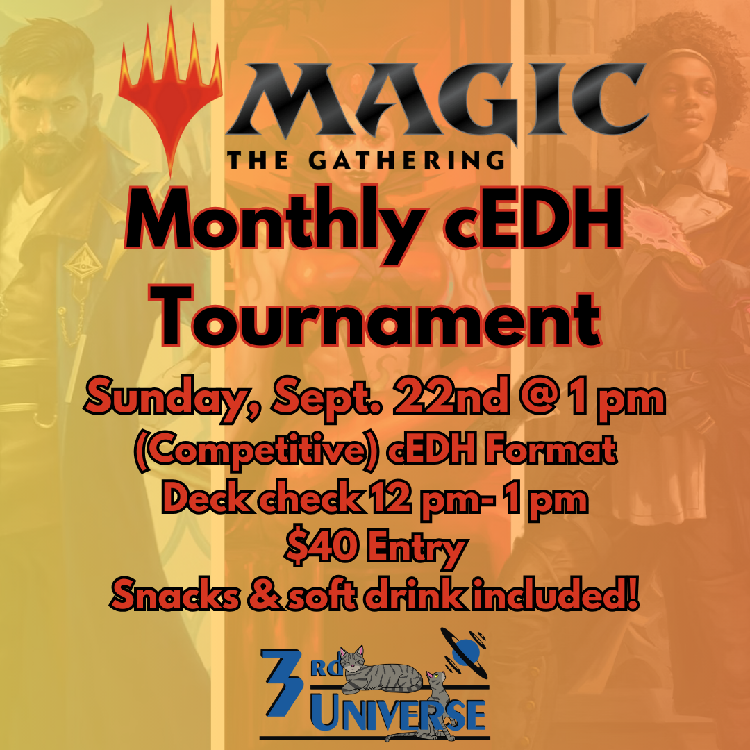 Event Calendar — 3rd Universe