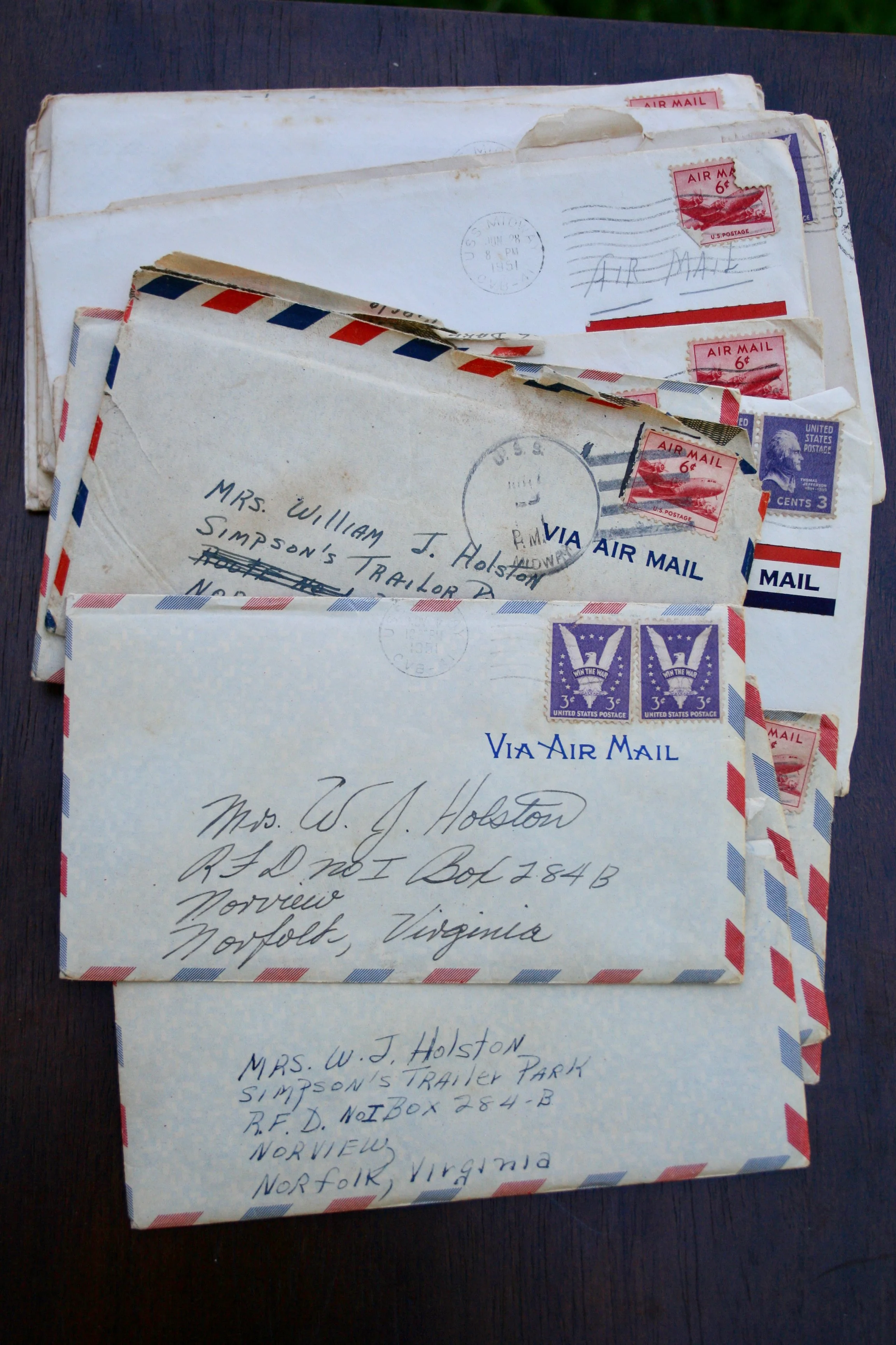 My Dearest Bea: Love letters from the USS Midway — Peyton Roberts - Author