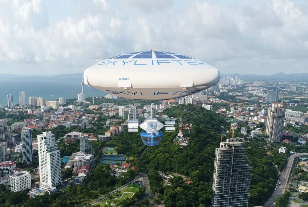 SkyLifters | Precision Heavy-Lifting using Electric Drone Airships