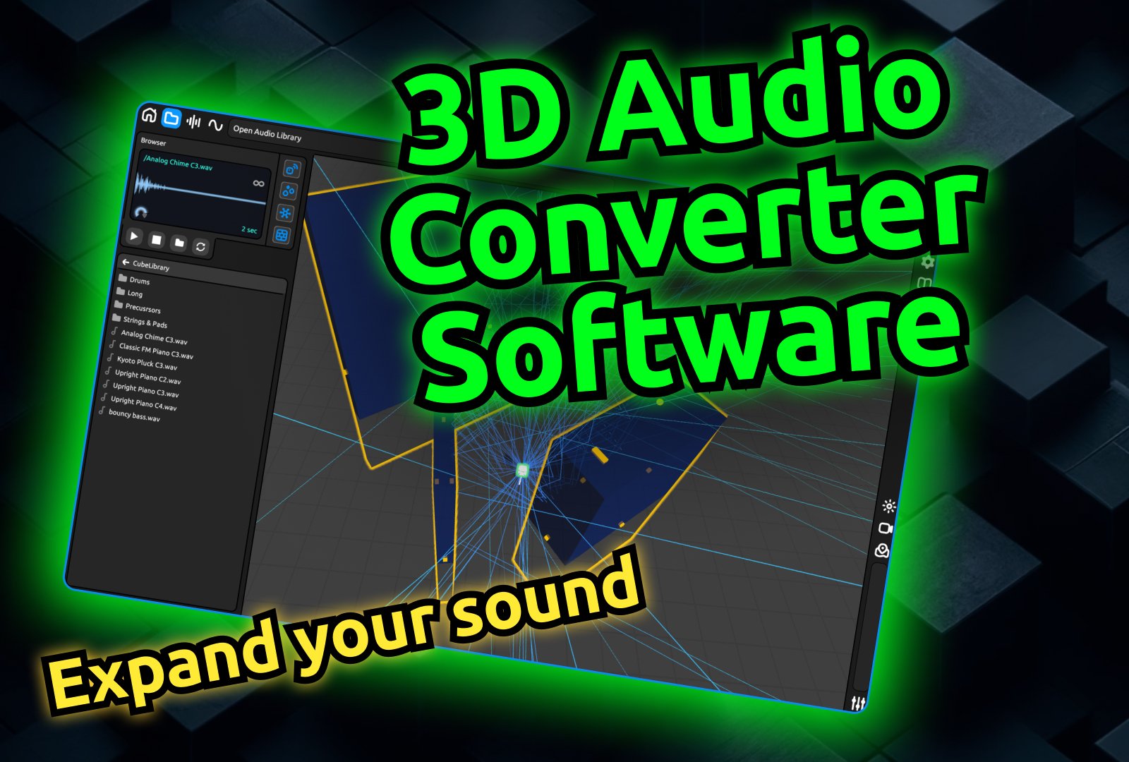 3D Audio Converter Software: Transform Sound — Audiocube