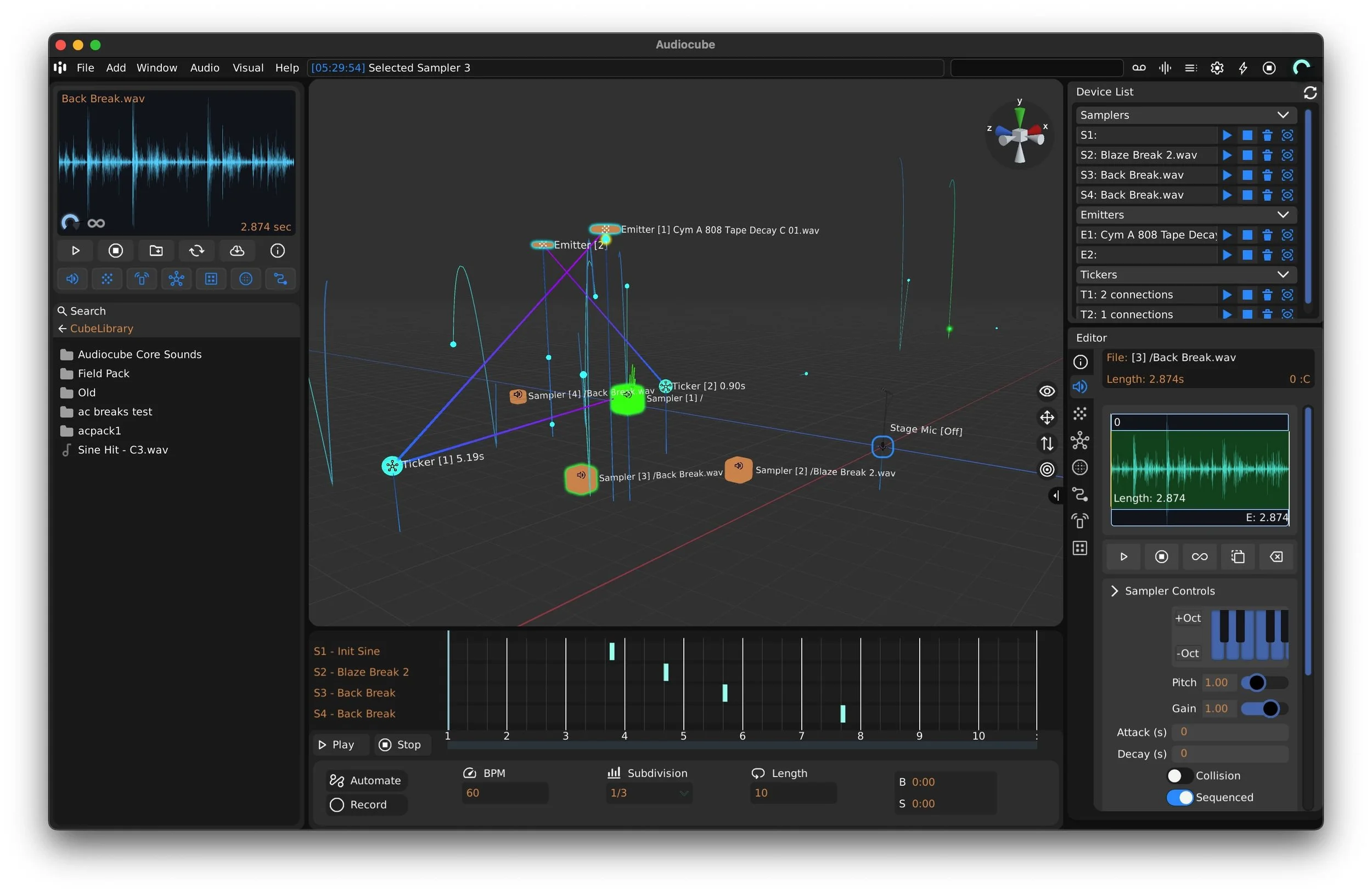 3d sound: create, listen, experience | Audiocube