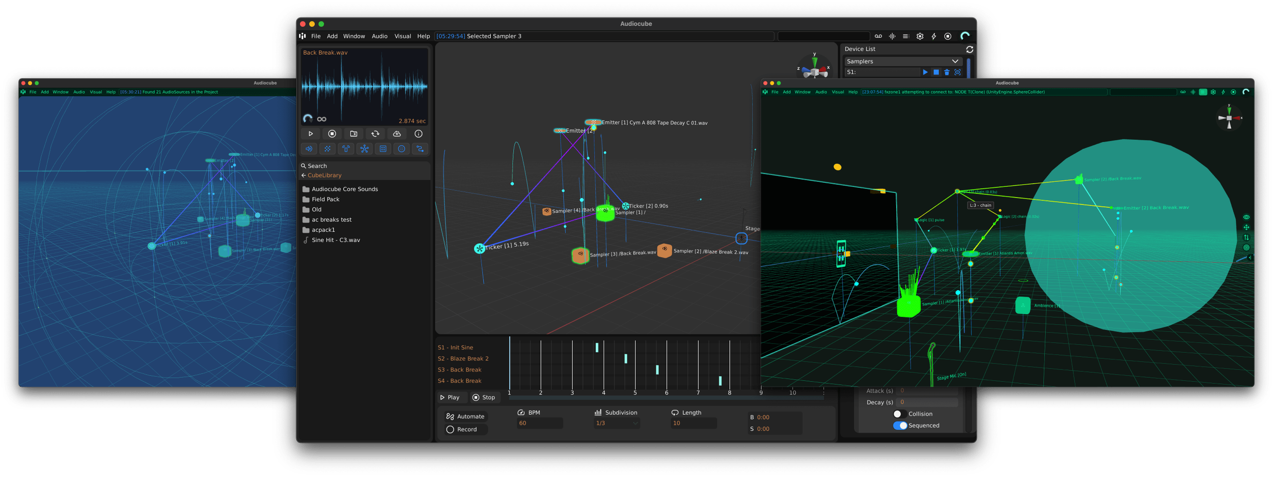 3d sound: create, listen, experience | Audiocube