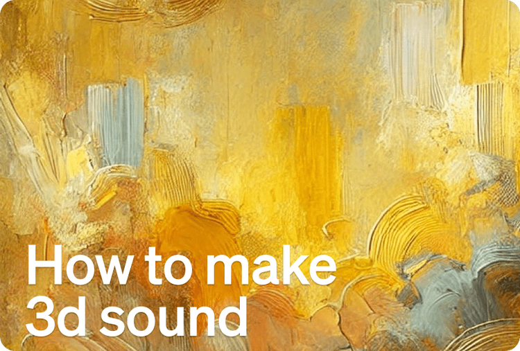 3d sound: create, listen, experience | Audiocube