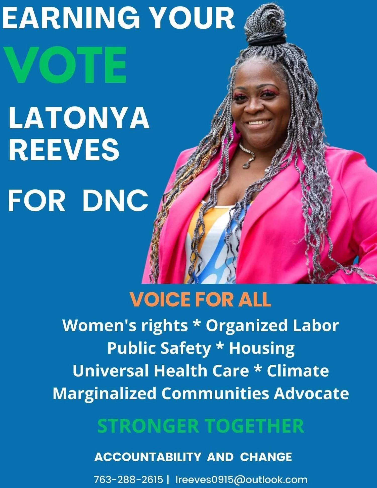 Vision for the DNC — Latonya Reeves for DNC