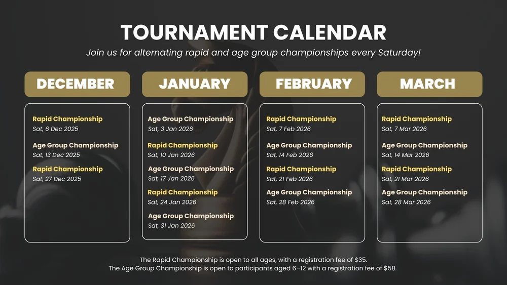 Upcoming Chess Tournaments in Singapore — Chess.sg
