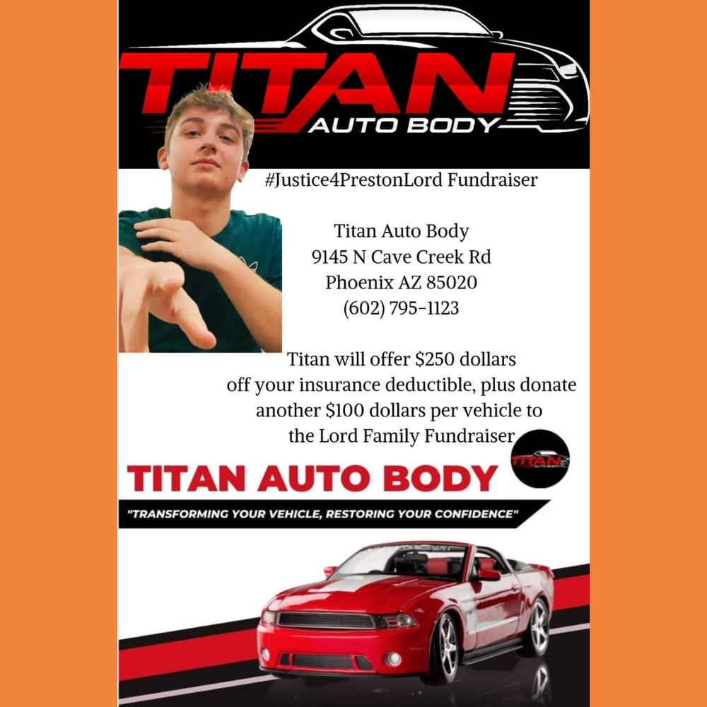 Fundraising Merchandise — Justice 4 Preston Lord