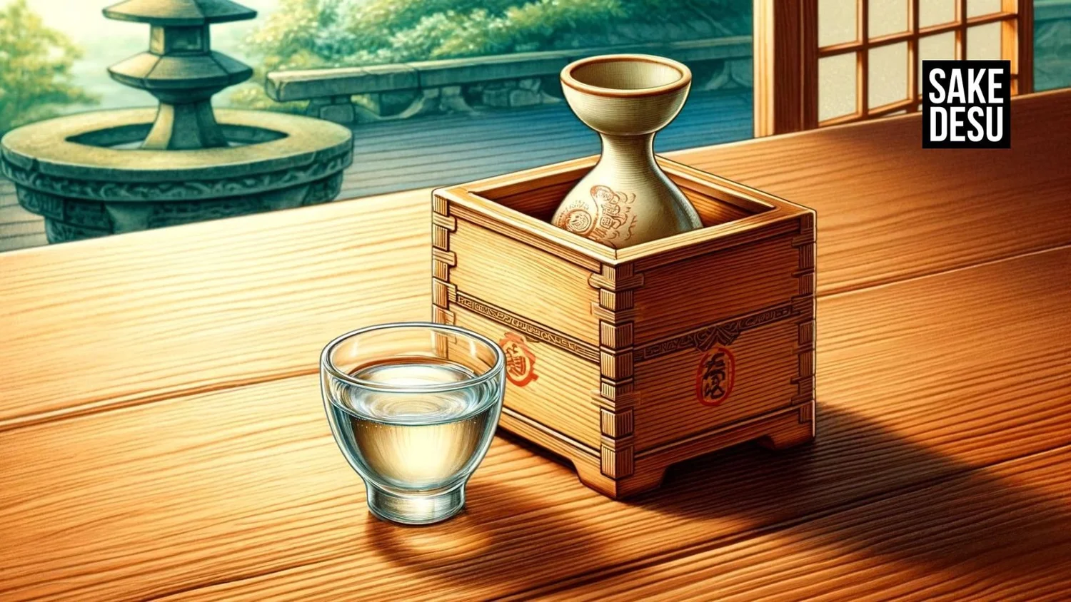 Sake in a Box: Tradition of Masu Cup Drinking