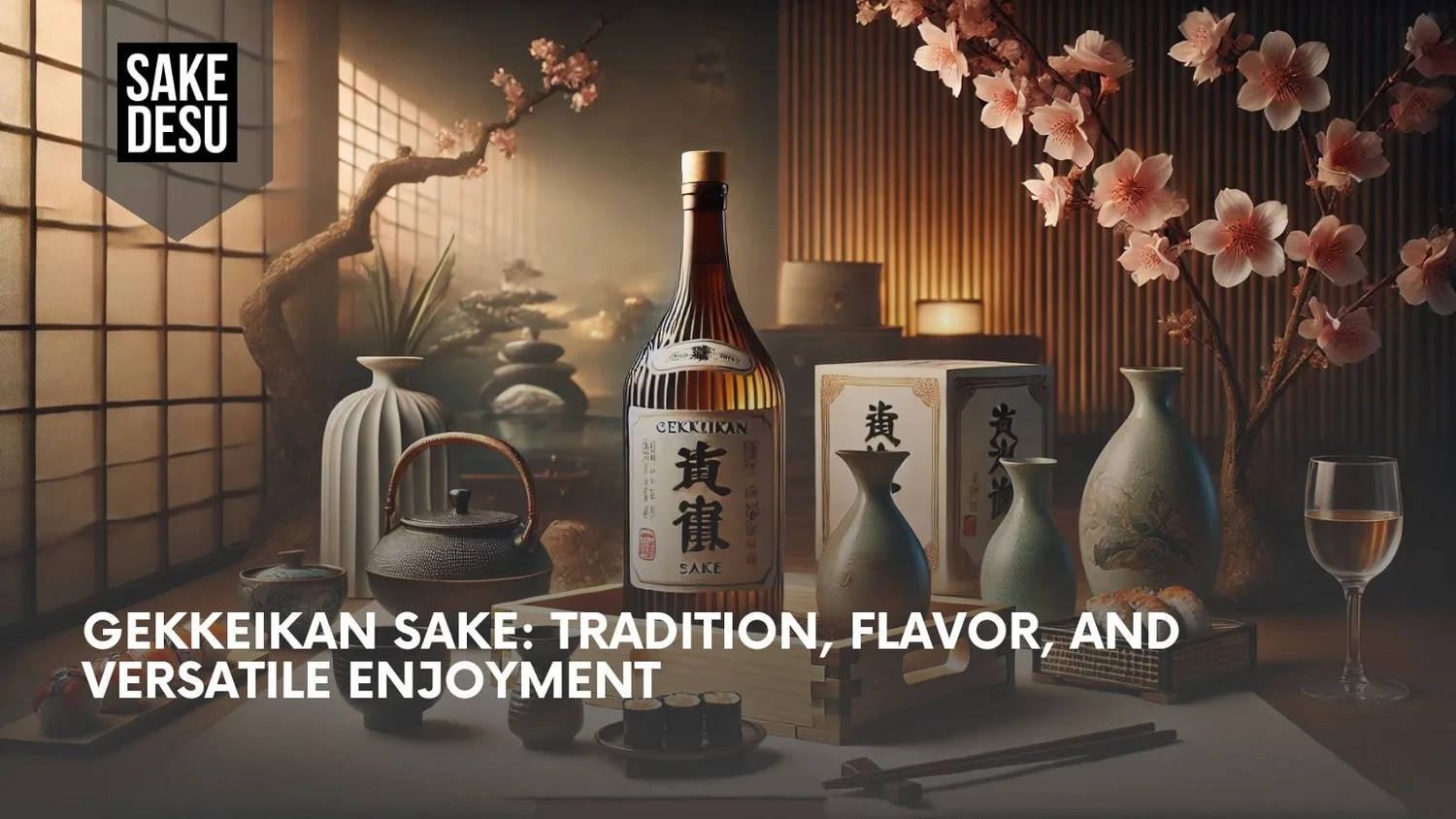 Gekkeikan Sake: Tradition, Flavor, and Versatile Enjoyment