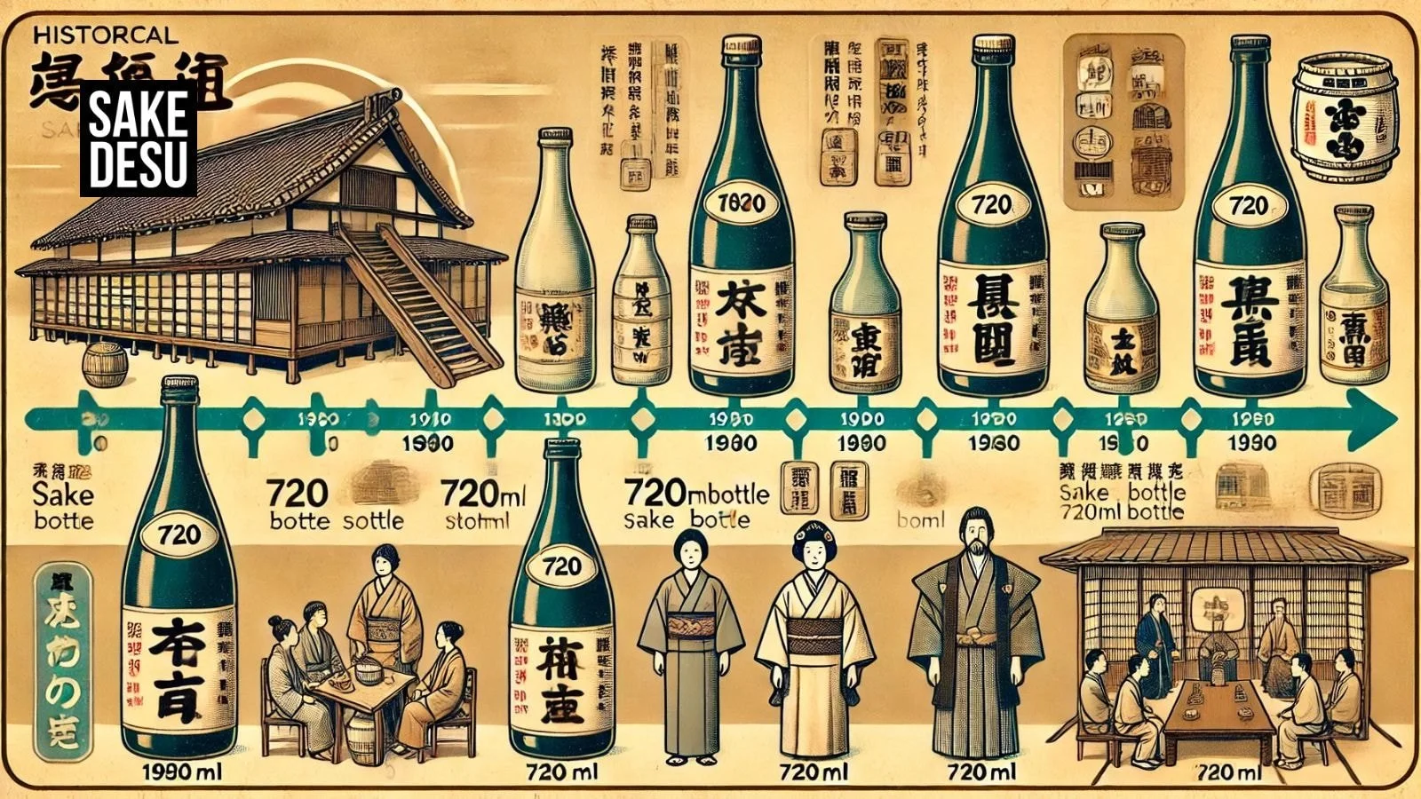 Sake Bottle Sizes: Guide to Perfect Sake for Every Occasion