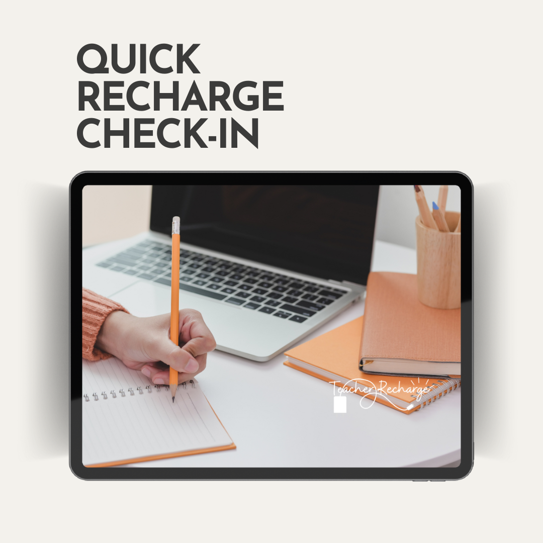 Resources for Teachers — Teacher Recharge