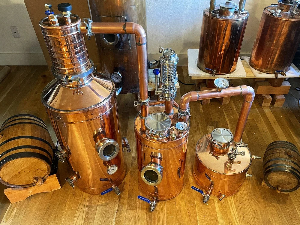 Moonshine stills and equipment custom built to your order.