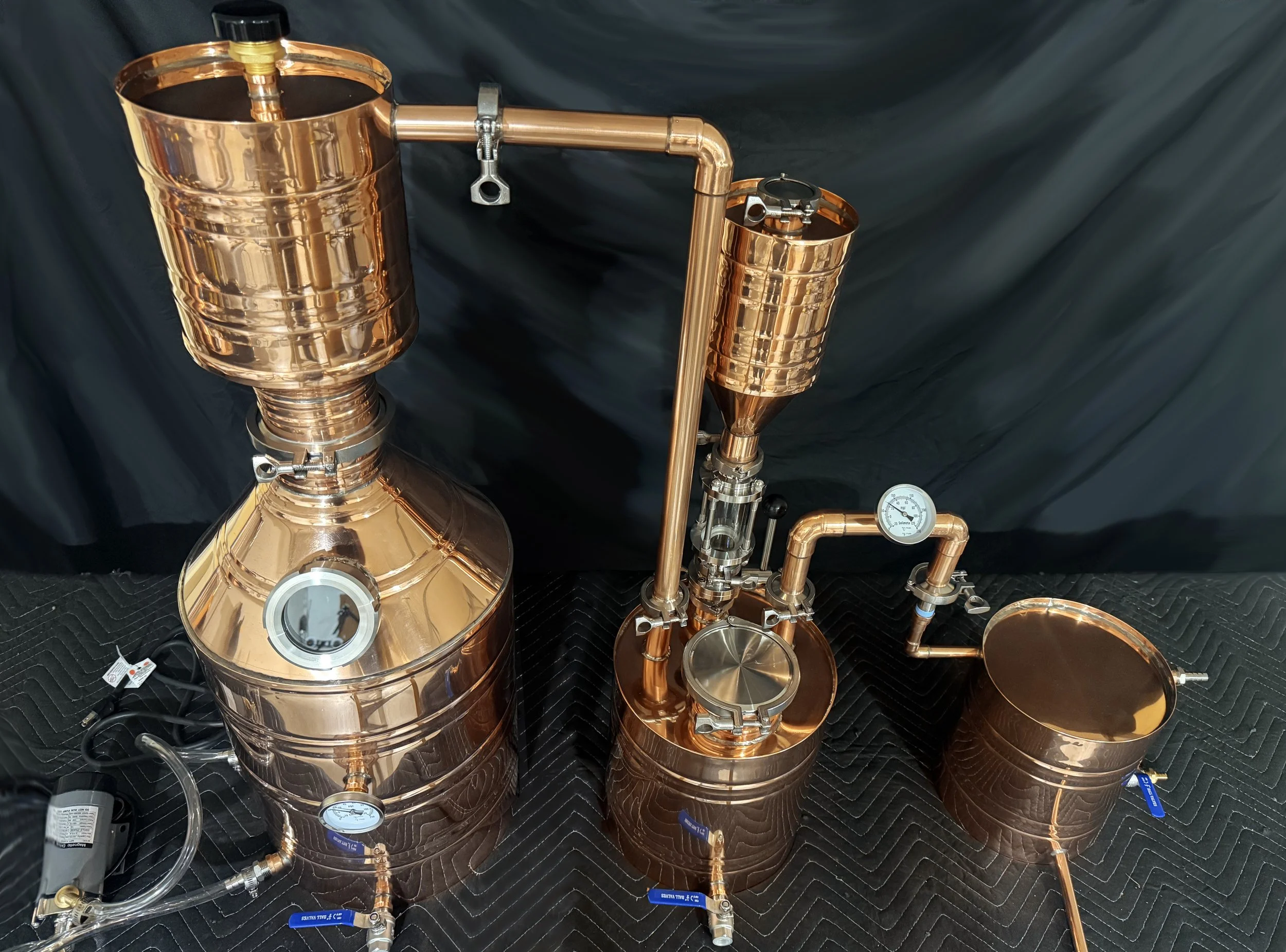 Moonshine stills and equipment custom built to your order.