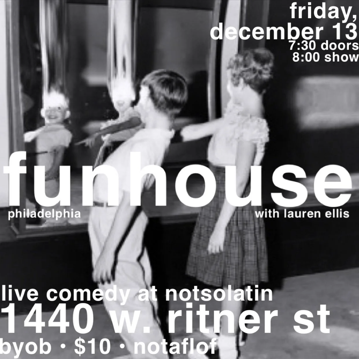 Funhouse Comedy Show at Notsolatin in Philadelphia — GoodThings PHL