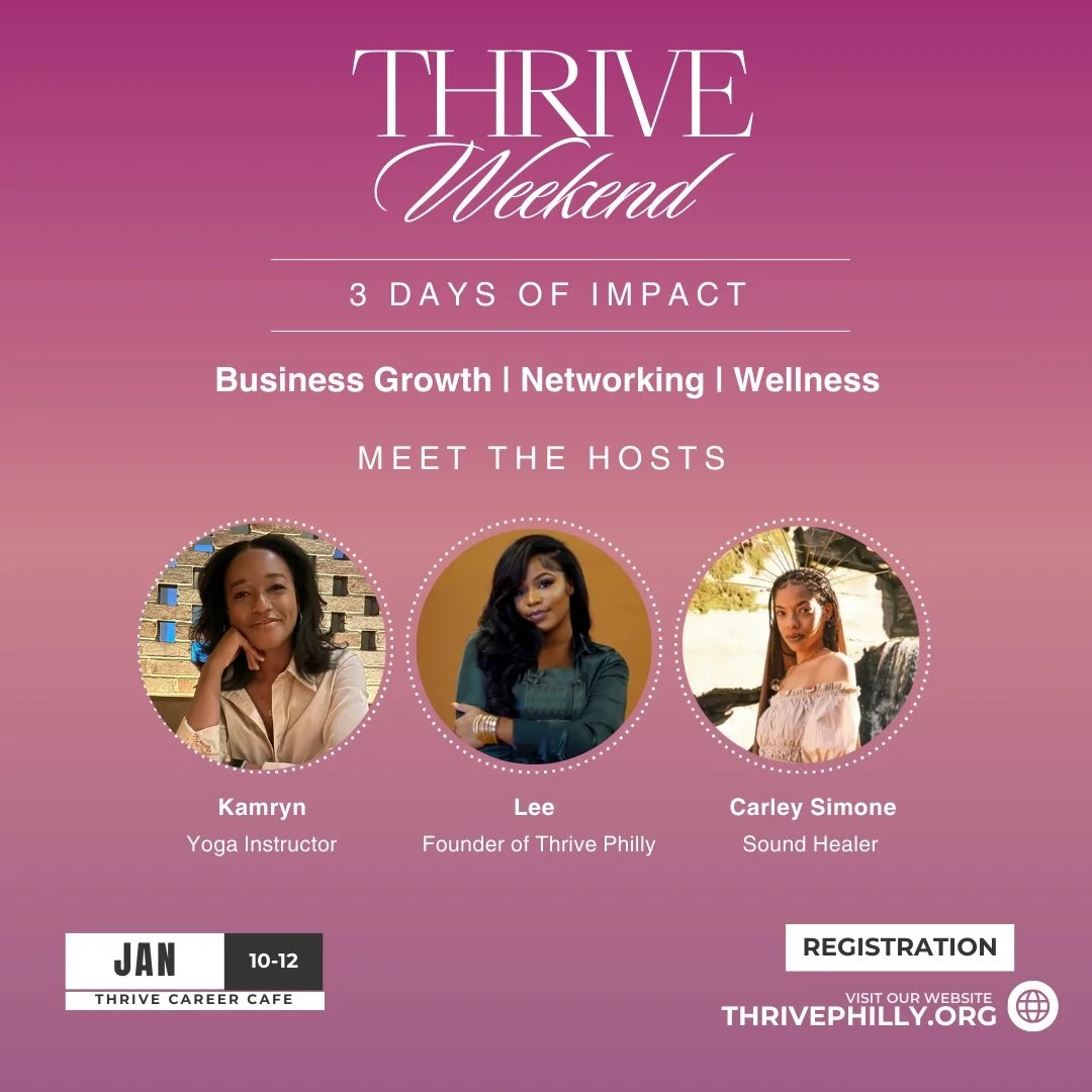 Thrive Weekend — GoodThings PHL
