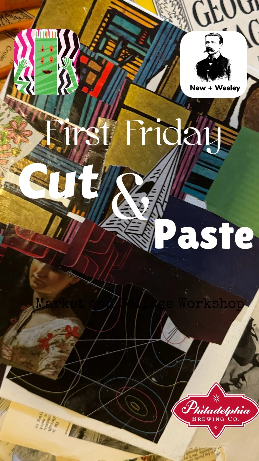 Cut and Paste Collage Workshop and Market — GoodThings PHL