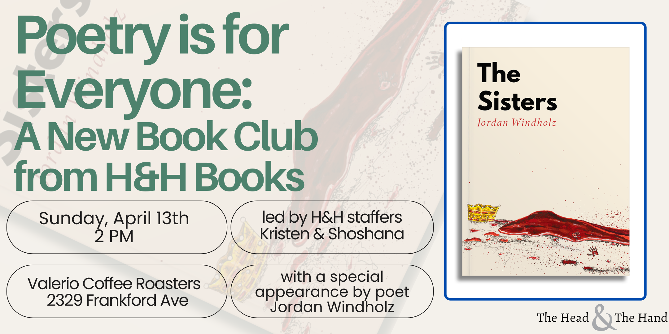Poetry is for Everyone: A New Book Club from H&H Books — GoodThings PHL