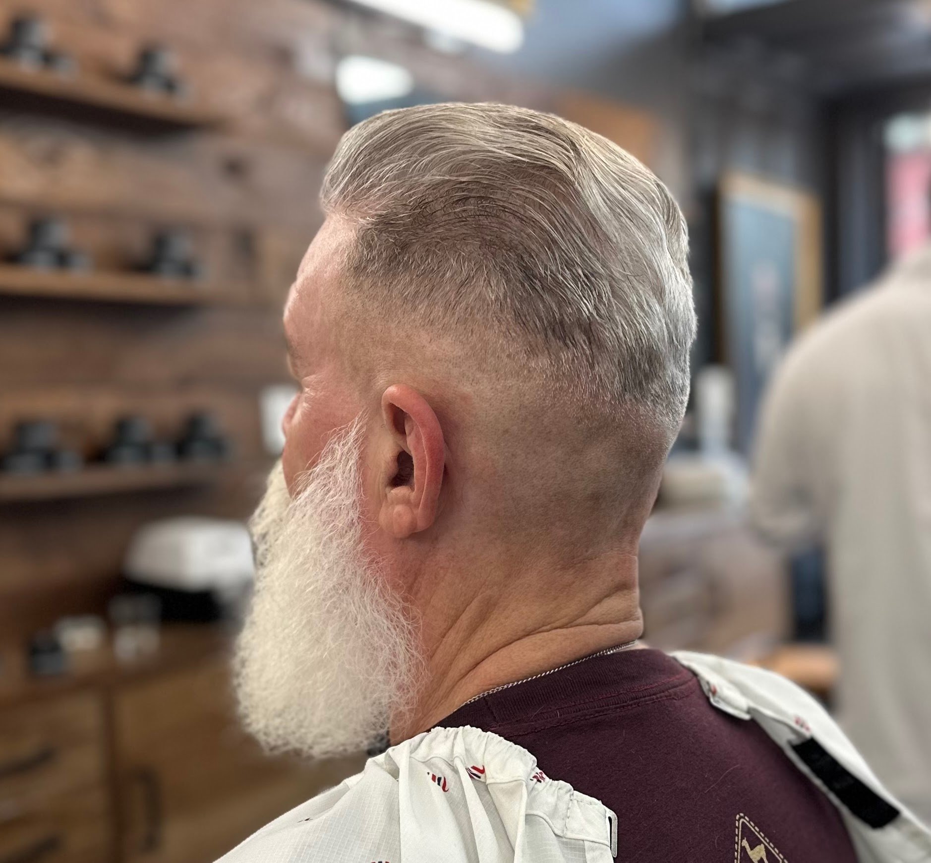 Haircut, Beard Trim & Razor Line Up | Barbery Coast Barber Shop | San ...