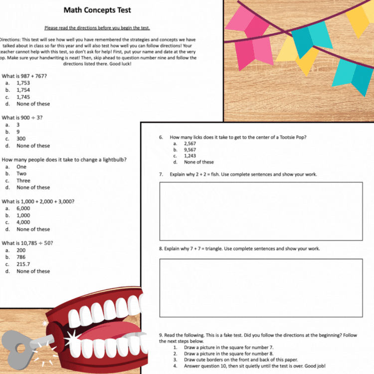 Math Literacy Activity Worksheet Addition/Subtraction & Odd/Even Easter ...