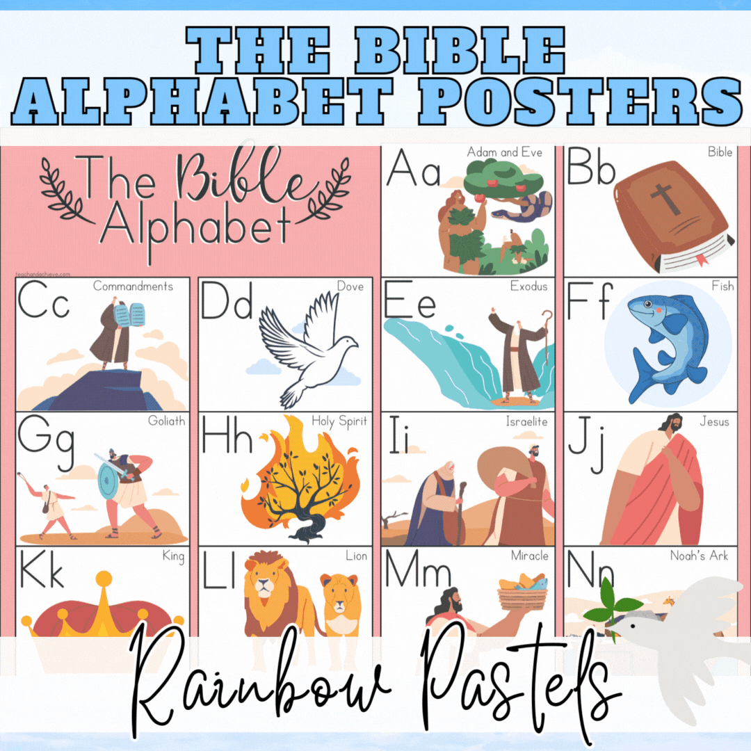 Bible Verse Positive Affirmation Alphabet - Coloring and Letter Tracing ...