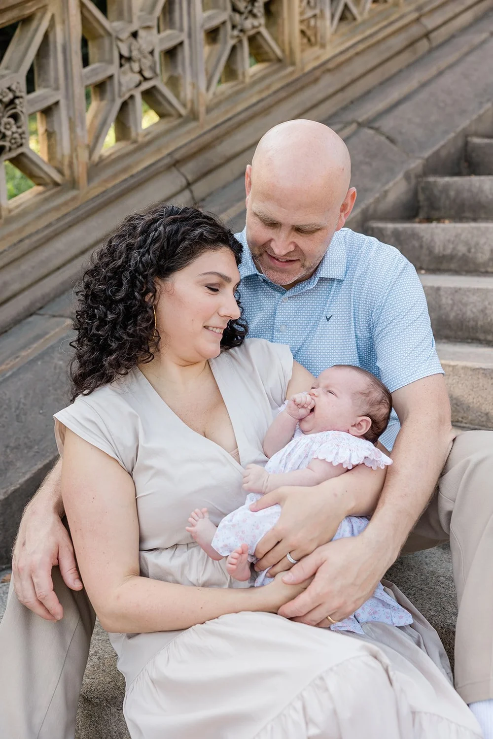Central Park Newborn Shoot — NYC Wedding Photographer | Lizzie Burger ...