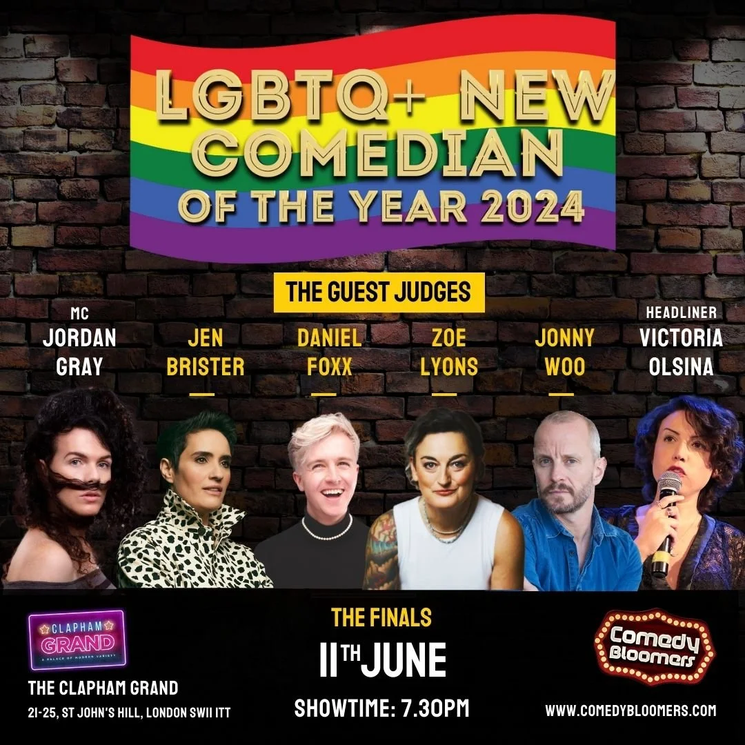 LGBTQ+ New Comedian of the Year — Comedy Bloomers