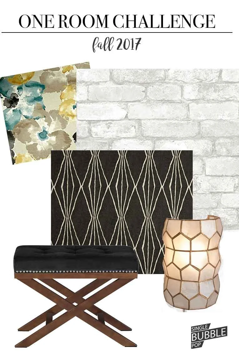 One Room Challenge // Week 1 — SingleBubblePop