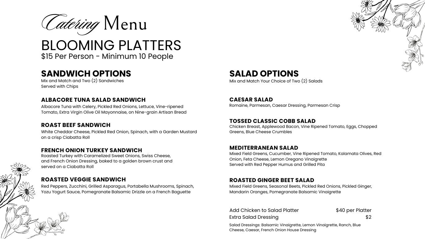 The Blooming Bistro